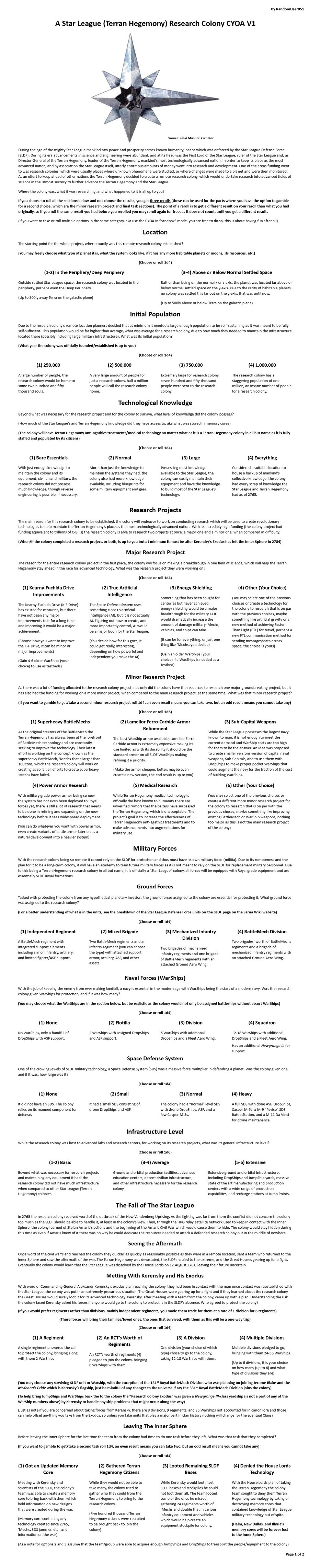 cyoa: cyoa: Create Your Own Adventures!
